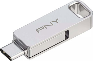 PNY DUO LINK USB 3.2 Type-C OTG 64 GB Pen Drive Compatible with Mobile ...