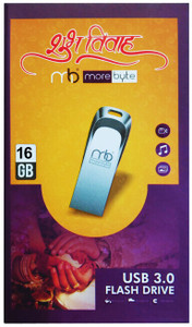 MOREBYTE 16 GB Subh Vivah Ultra Fast USB 3.0 Technology Flash Drive 16 ...