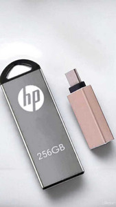 HP NQ256 256 GB Pen Drive Compatible with Audio Player, Desktop ...