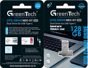 GREEN TECH GT041 OTG DRIVE 128 GB OTG Drive - GREEN TECH : Flipkart.com