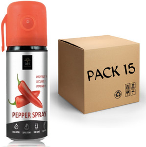 SAPI'S Self Defence Pepper Spray for Woman Safety - 55 ML (Pack 15 ...