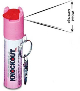 Knockout Self Defence for Women Safety & Protection Pepper Stream Spray ...