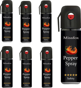 Missfox Ultra Strong Red Chilli Women Self Defence/Protection Pepper ...