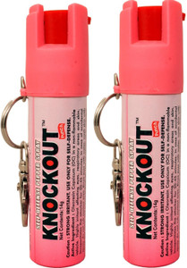 Knockout Self Defence Pepper Spray Key Ring for Women Safety/Protection ...