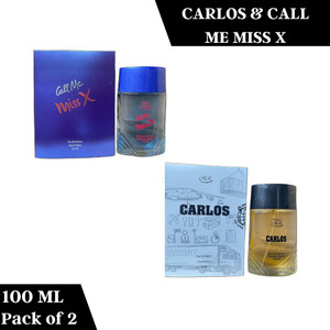 Buy Ricky Ricado Carlos & Call Me Miss X Perfume 100ml Each (Pack of 2 ...