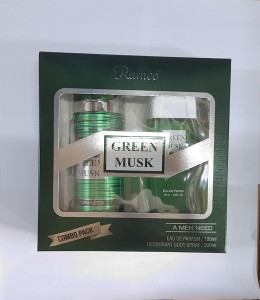 Buy RAMCO GREEN MUSK COMBO PACK Eau de Parfum - 300 ml Online In India ...