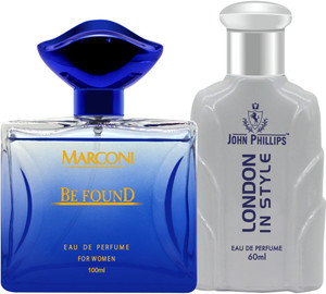 Buy John Phillips BE FOUND & LONDON IN STYLE | Long Lasting | Combo Eau ...