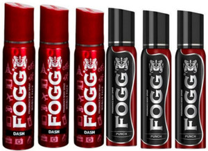 Buy FOGG Dash Punch Mobile Pack Pocket Deo (25ml x 6) Eau de Parfum ...