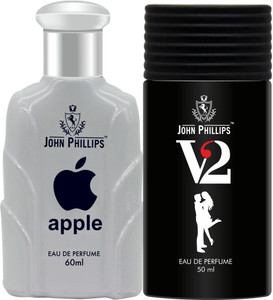 Buy John Phillips APPLE & V2 | Long Lasting | Combo Eau de Parfum - 210 ...
