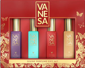 Buy VANESA Divine Perfume Gift Set (20ml x 4) Eau de Parfum - 80 ml ...