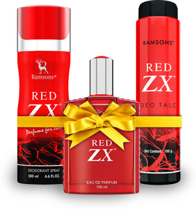 RAMSONS Red Zx Parfum-Deo-Talc Gifting Combo (For Men) Price in India ...