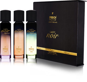 Buy French Factor Lady Noir Combo Pack of 3, 3X30ml, Best Perfume, Long ...