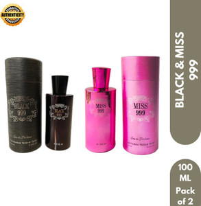 Buy RAMCO Black 999 & Miss 999 Perfume 100ML Eau de Parfum - 200 ml ...