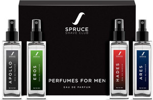 Buy SPRUCE SHAVE CLUB Perfume Set (Pack of 4) | Long Lasting Perfume ...