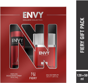 Buy Envy FIERY Gift Pack - Deo 120 ml and Perfume 50 ml Eau de Parfum ...
