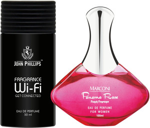 Buy John Phillips FRAGRANCE WIFI & Panama Rose | Long Lasting | Combo ...