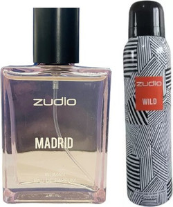 Buy zudio MADRID -1 ,WILD MEN DEO PACK OF 2 LOI Perfume - 200 ml Online ...