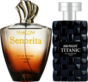 Buy John Phillips SENORITA & TITANIC | Long Lasting | Combo Eau de ...