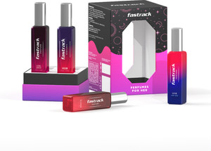 Buy Fastrack Perfume Gift Set for Women 4x20ml | Floral & Fruity|Long ...