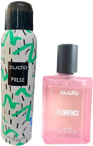 Buy zudio FLORENCE PERFUME-1,PULSE DEO-1 PACK OF 2 Eau de Parfum - 200 ...