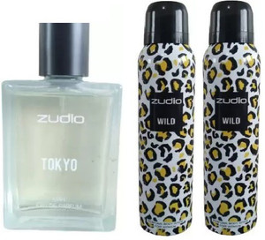 Buy zudio TOKYO -1 AND WILD WOMEN -2 PACK OF 3 Perfume - 400 ml Online ...