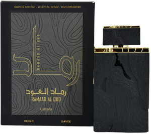 Buy Lattafa RAMAD AL OUD, 100 ml EDP for Unisex, Arabic Dubai Perfume ...