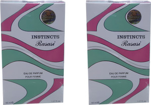 Buy RASASI INSTINCTS ( PACK OF 2) Eau de Parfum - 50 ml Online In India ...