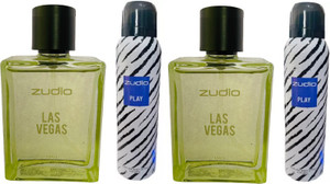 Buy zudio VEGAS -2 ,PLAY -2 PACK OF 4 LOO Perfume - 500 ml Online In ...