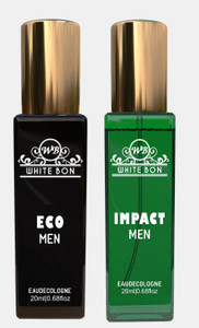 Buy white bon organic IMPACT MAN perfume & ECO MEN perfume combo| Long ...
