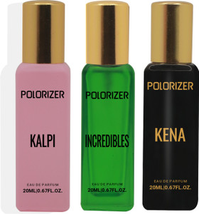 Buy POLORIZER KALPI & INCREDIBLES & KENA PERFUME FOR UNISEX Perfume ...