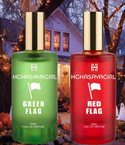 Buy HGHASAYAGIRL RED FLAG GREEN FLAG PERFUME SET BY OLGA. LONG LASTING ...