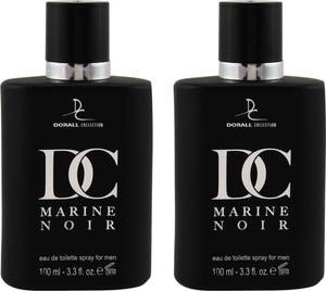 Buy Dorall Collection Marine Noir (Pack of 2) Eau de Toilette - 200 ml ...