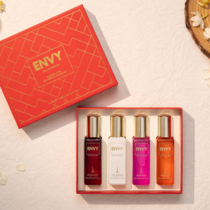 Buy Envy Red Luxury Perfume Gift Set (20 ml x 4) Eau de Parfum - 80 ml ...