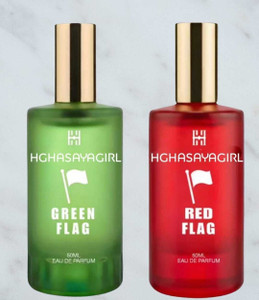 Buy HGHASAYAGIRL RED FLAG GREEN FLAG PERFUME SET BY OLGA. LONG LASTING ...