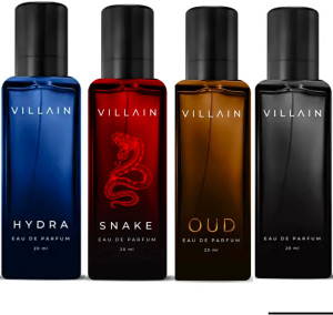 Buy VILLAIN 20ml perfect combo04 snake+classic+oud+hydra Eau de Parfum ...