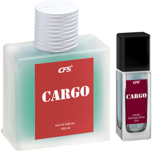 Buy CFS Cargo Blue 100ml Eau De Parfum & Cargo Blue 25ml Long lasting ...