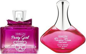 Buy Marconi PARTY GIRL & PANAMA ROSE Eau De French Perfume Combo Gift ...