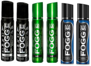 Buy FOGG FORCE AMAZE NICE PREMIUM DEO DEO 25ML PACK OF 6 Eau de Parfum ...