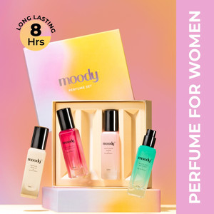 Buy MOODY Set Of 4 For Women|Long-lasting fragrances|Travel Friendly ...