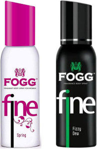 Buy FOGG BL-Fine Body Spray 120 ML - Spring & Fizzy Dew Perfume - 240 ...