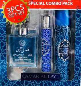 Buy AA AROMAS Gift set Qamar Al Layal Extrait De Parfum - 100 ml Online ...