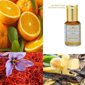 Buy Menjewell RAAT KI RANI Alcohol Free Perfume - 12 ml Online In India ...