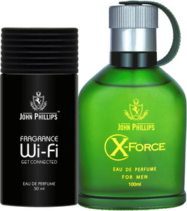 Buy John Phillips FRAGRANCE WIFI & X-FORCE | Long Lasting | Combo Eau ...