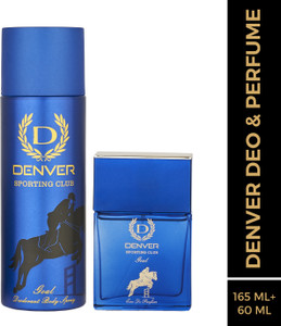 Buy DENVER Sporting Club Goal Body Deo and Perfume (165 + 60 ml ...