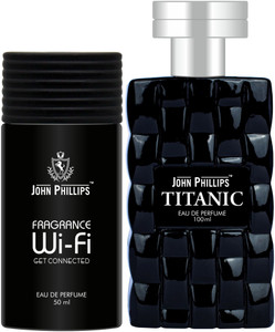 Buy John Phillips FRAGRANCE WIFI & TITANIC | Long Lasting | Combo Eau ...