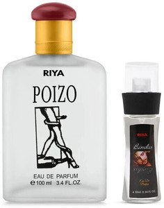 Buy RIYA POIZO Perfume 100 ML With 10 ML Bindas |Long Lasting Fragrance ...