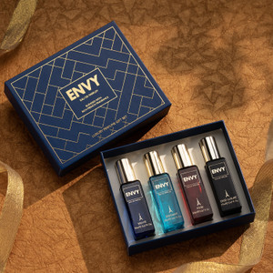 Buy Envy Blue Luxury Perfume Gift Set (20 ml x 4) Eau de Parfum - 80 ml ...