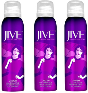 Buy JIVE Crush Deo Body Spray for Women 150 ml Perfume - 450 ml Online ...