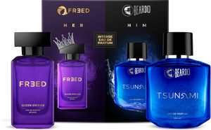 Buy BEARDO & Freed Majestic Perfume For Couple | Tsunami For Him ...