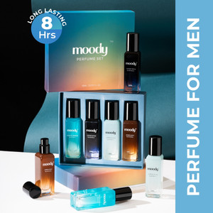 Buy MOODY Set Of 4 For men|Long-lasting fragrances|Travel Friendly ...